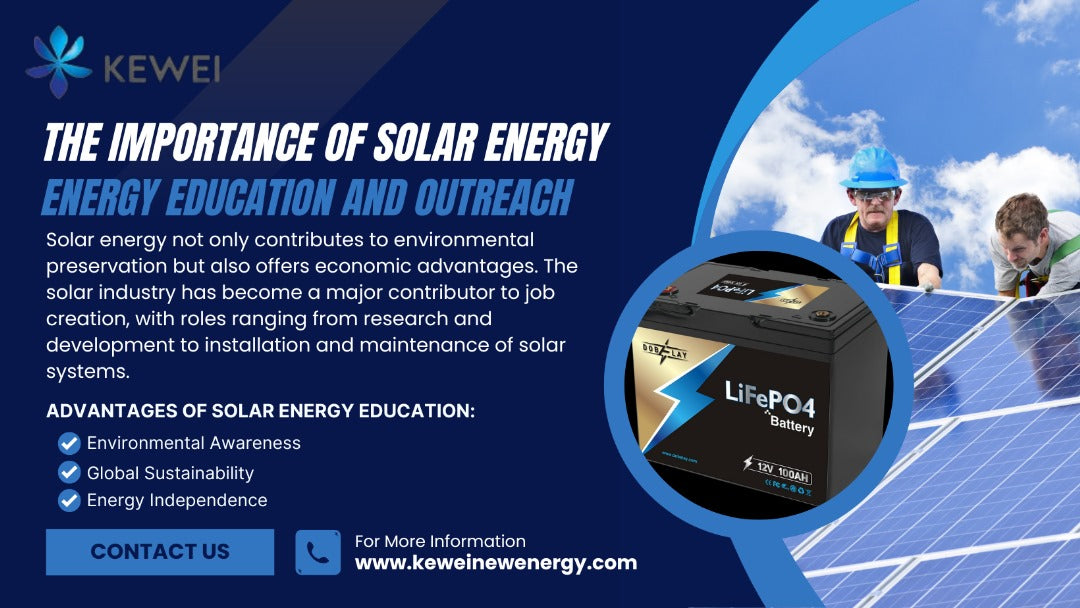 The Importance of Solar Energy Education and Outreach. – Kewei New Energy